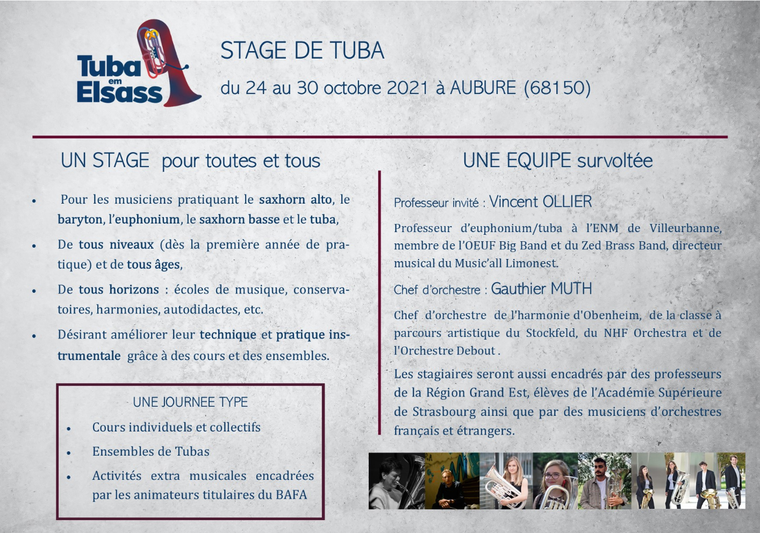 Stage Musical "Tuba em Elsass"