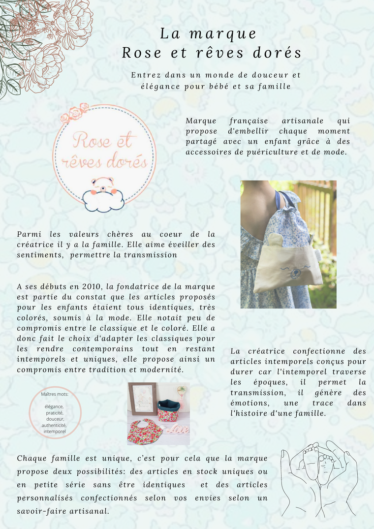 Rose et rêves dorés est en route pour le salon MIF