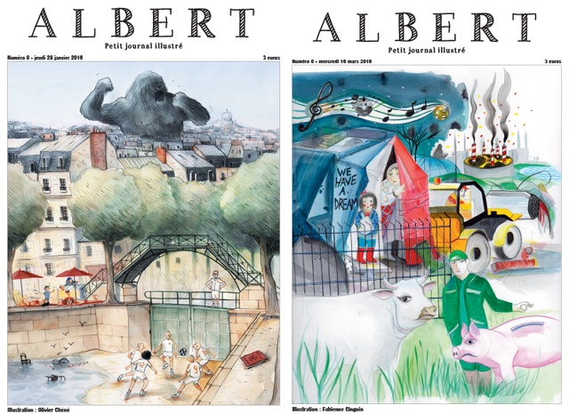 Albert, journal illustré pour petits et grands - Ulule