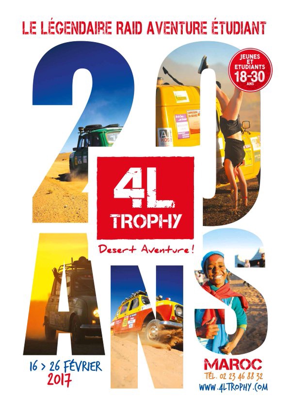 Le 4L Trophy avec les 2G en 4L