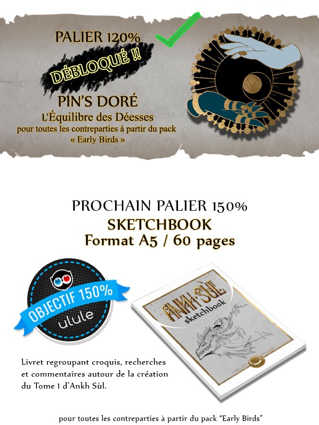 ANKH SÙL - Tome 1 : L'éveil - Ulule