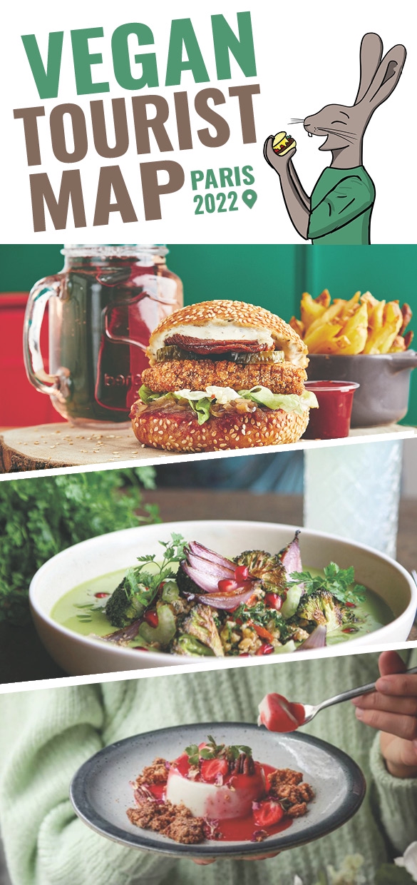 Vegan Tourist Map - Paris - Ulule
