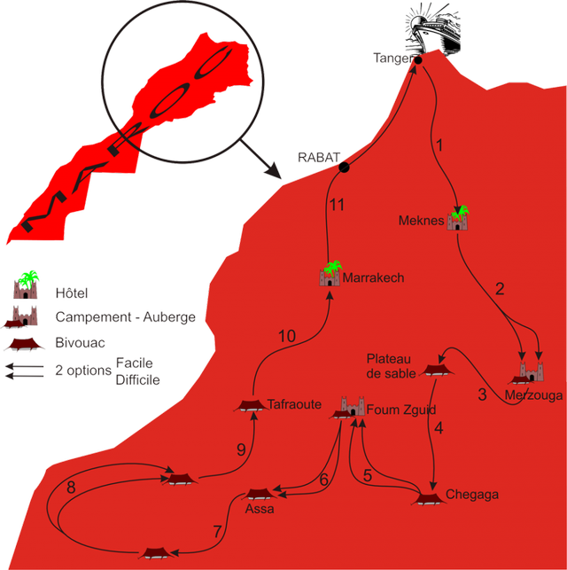 Partez avec nous au Maroc pour le 205 Trophée2018