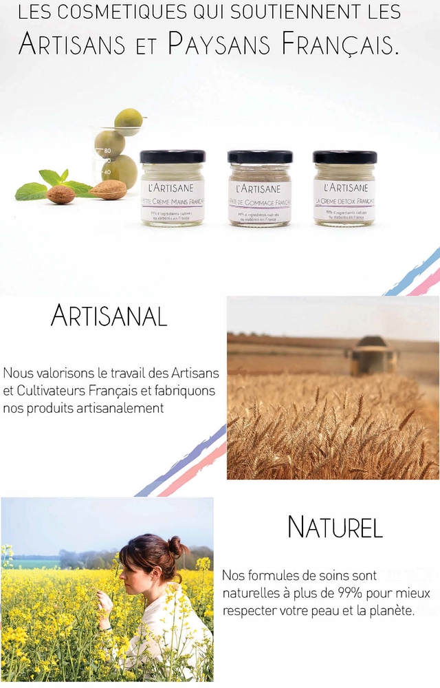 L'ARTISANE - Cosmétiques Français