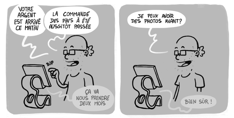 Les Pin's d'Alice et Martin - Ulule