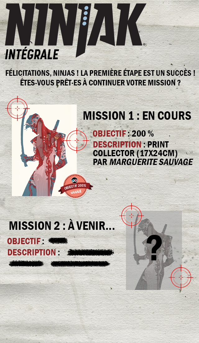 Ninjak : L'intégrale - Ulule