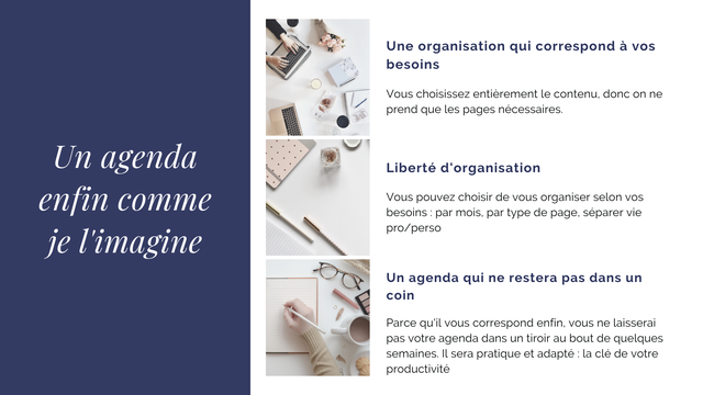 Mon Agenda sur-mesure - Ulule