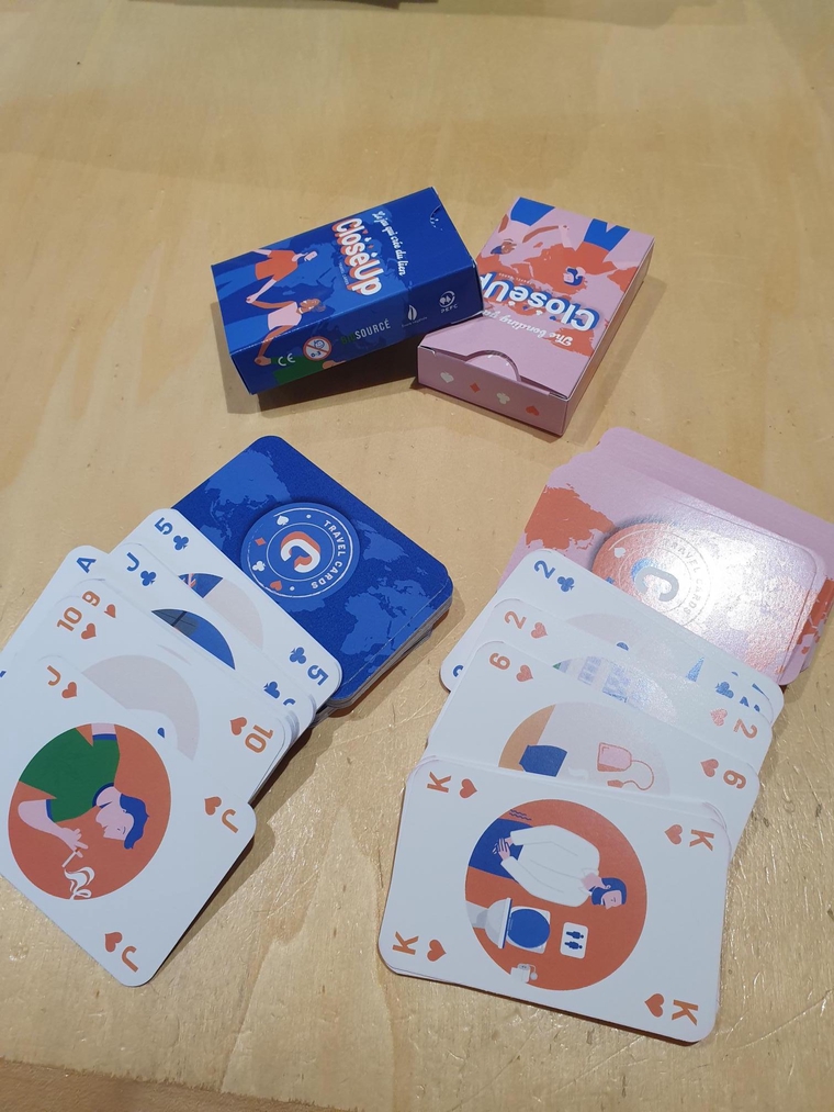 CloseUp - Le jeu de cartes de voyage - Ulule