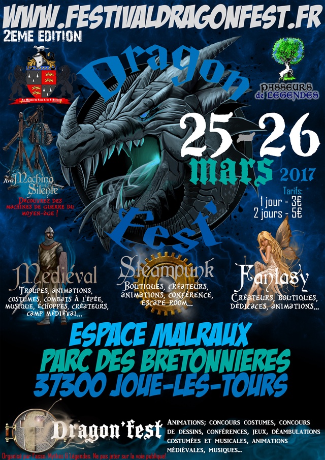 Festival Dragon'fest - 2éme édition ! - Ulule