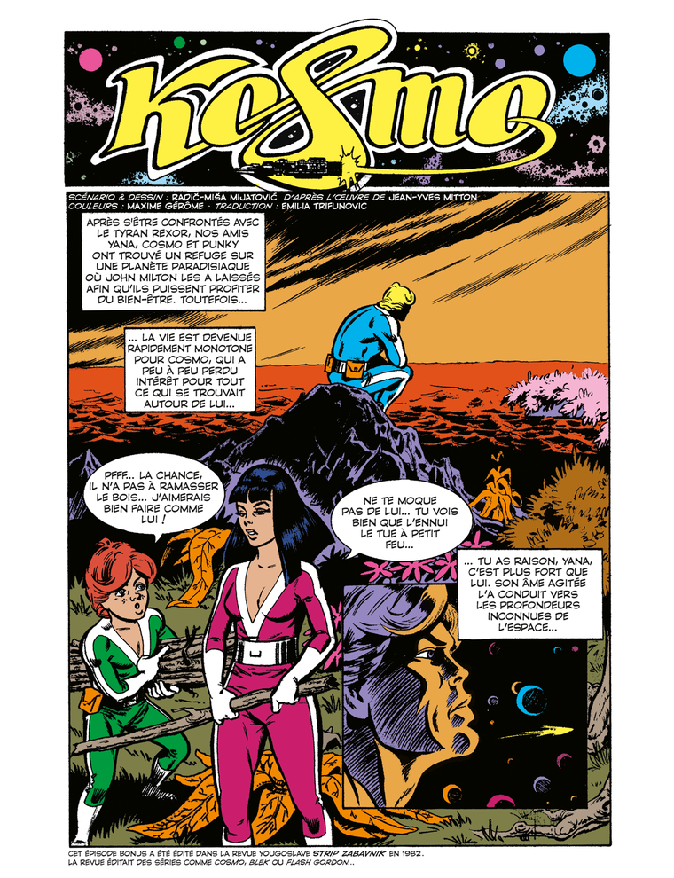 Une Aventure de Cosmo - Ulule