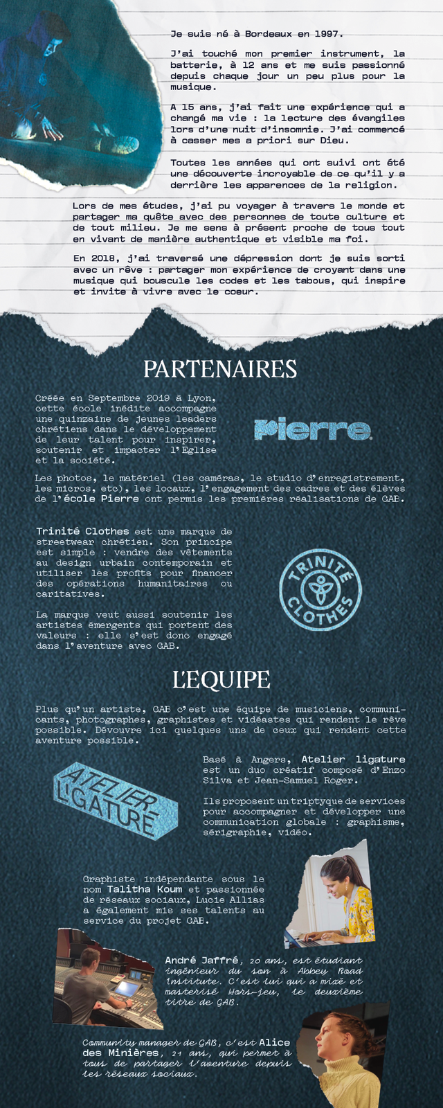 Hors-Jeu, le premier album de GAB