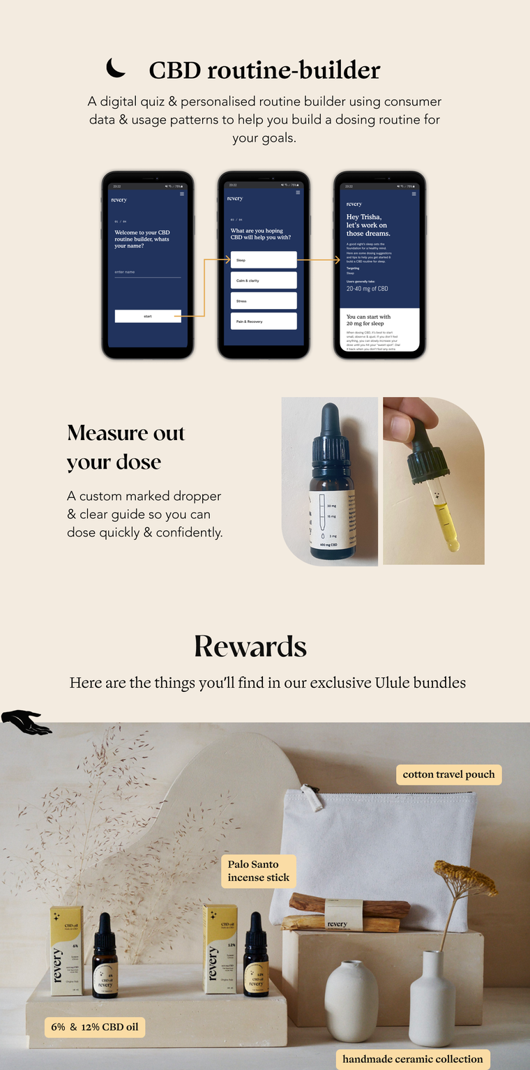 revery, your CBD & self-care ally.
