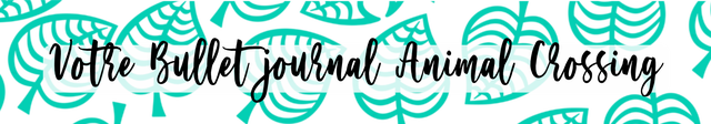 Animal Crossing Bullet Journal