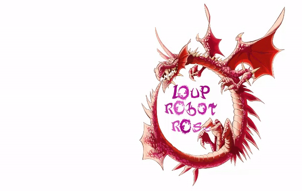 Loup Robot Rose