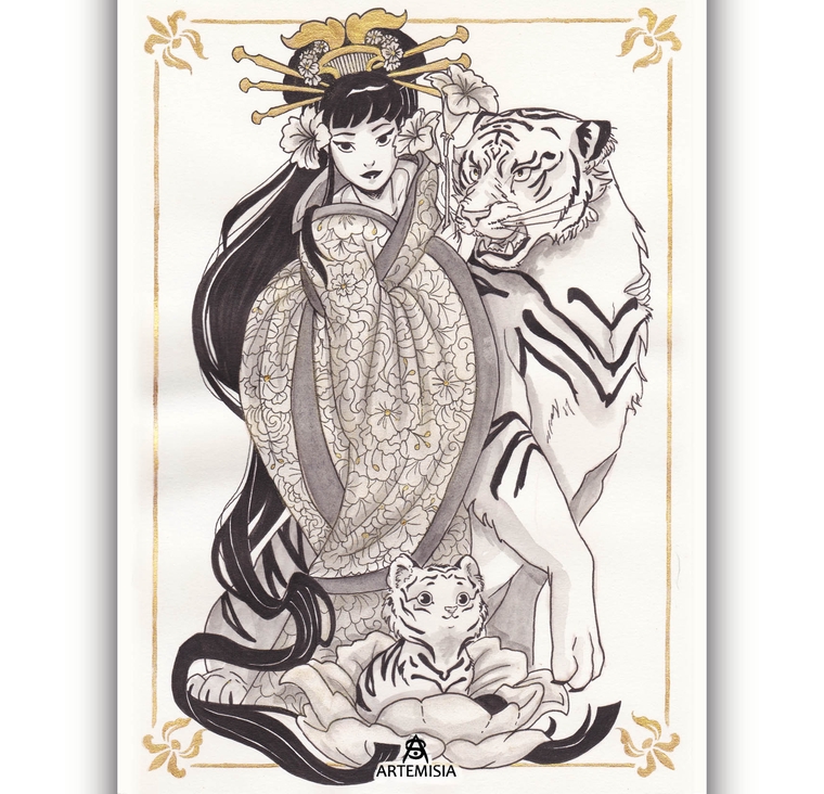 Inktober artbook - Ulule