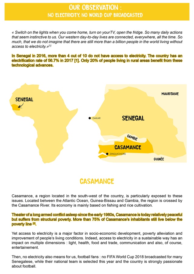 #LightsOnSenegal : Mobile World Cup