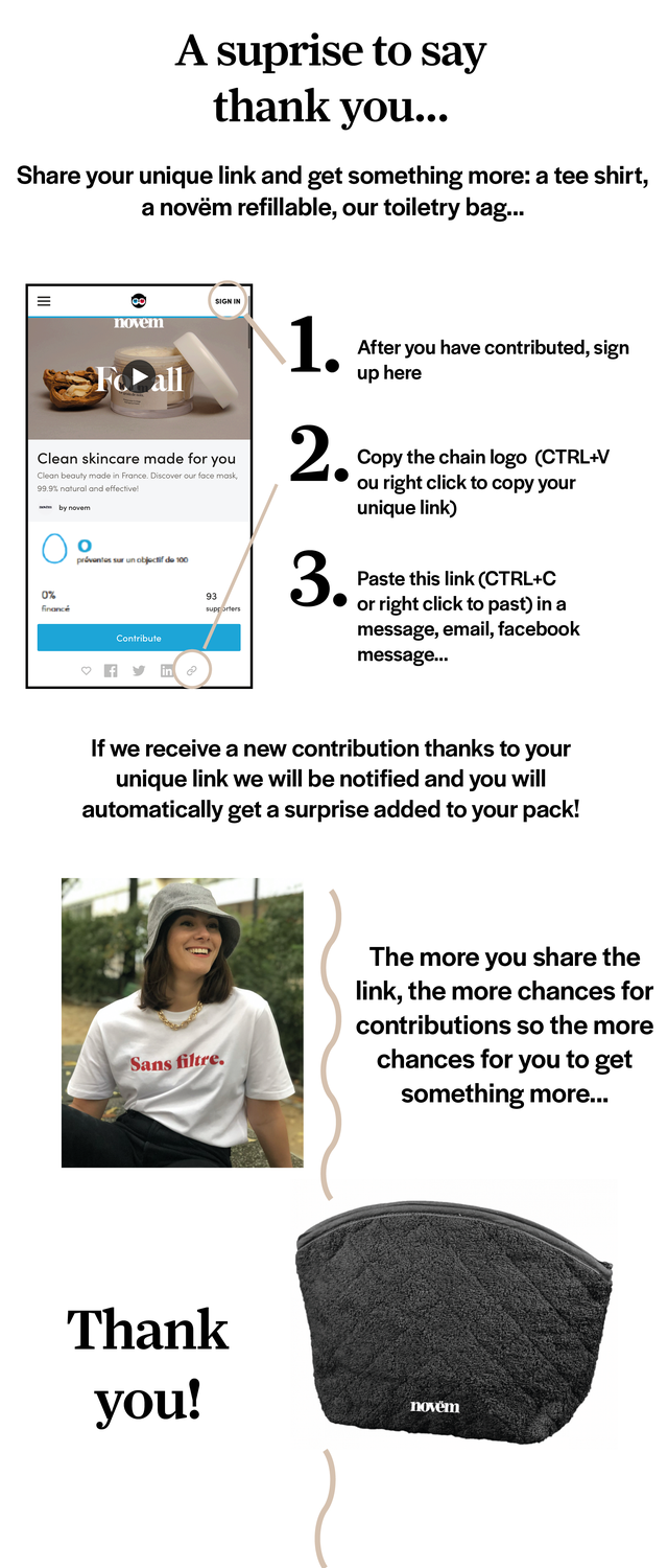 French walnut in an exfoliating mask - Ulule