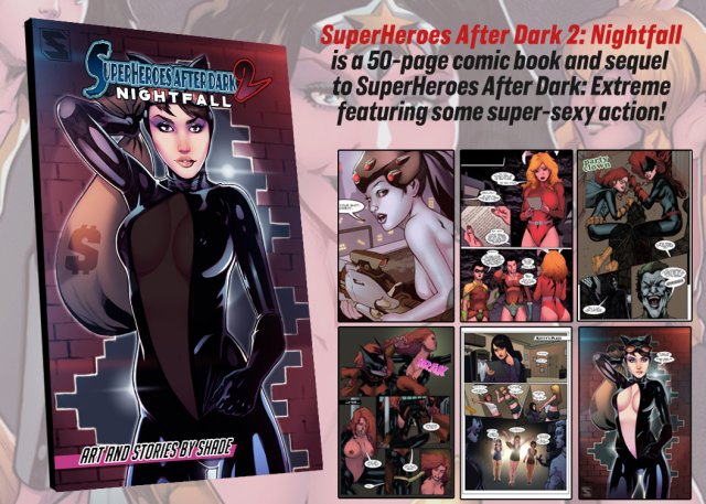 Shade's Superhero Escapades - Comic Books