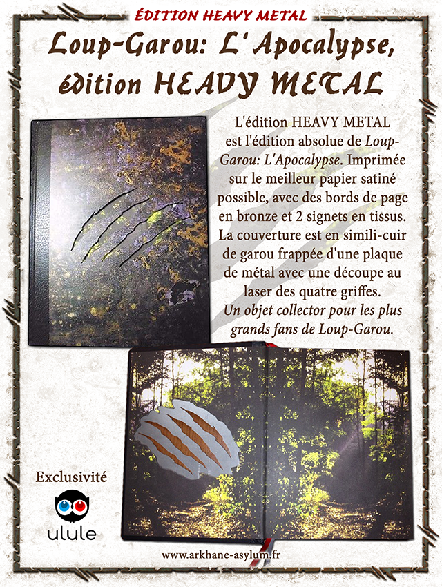 Loup-Garou: L'Apocalypse, 20e anniversaire - Ulule