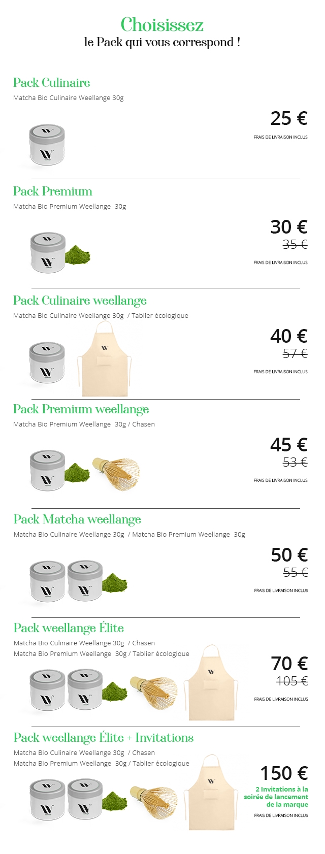🍵 Weellange - Power of Matcha