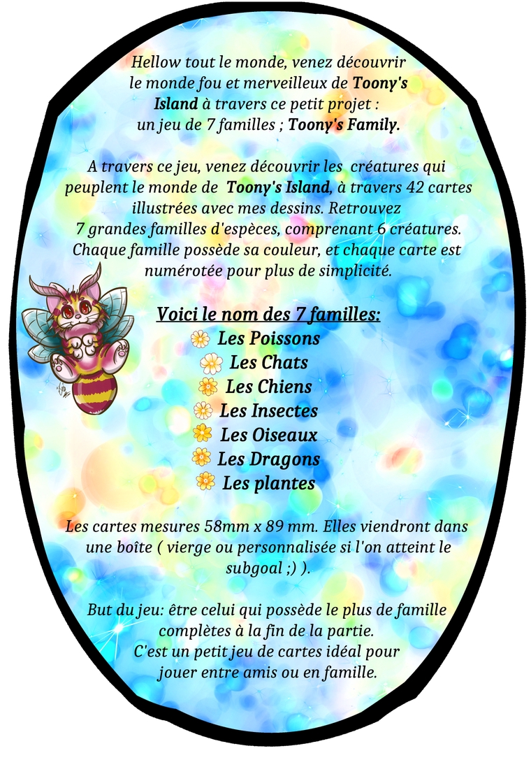 Toony's Family - le jeux de 7 familles