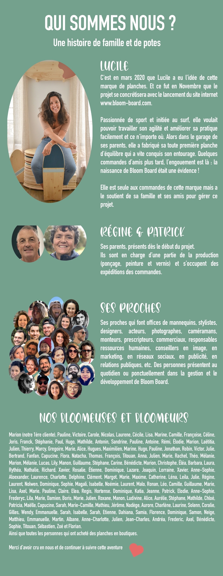 Ensemble faisons grandir Bloom Board