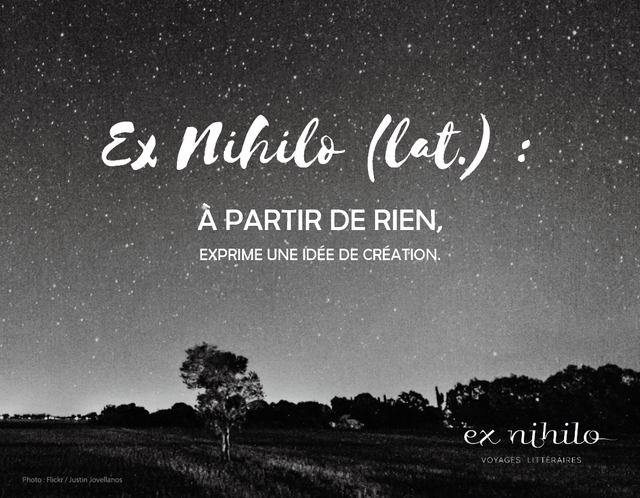 Revue Ex Nihilo, voyages littéraires - Ulule