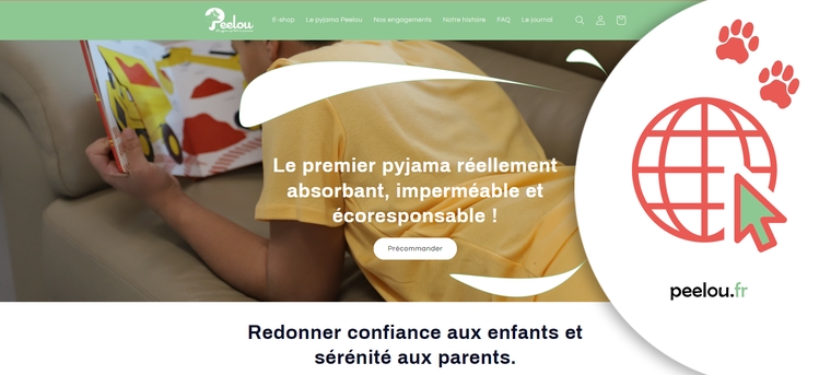 Peelou, le premier pyjama réellement absorbant 👌 GO 200% ! - Ulule