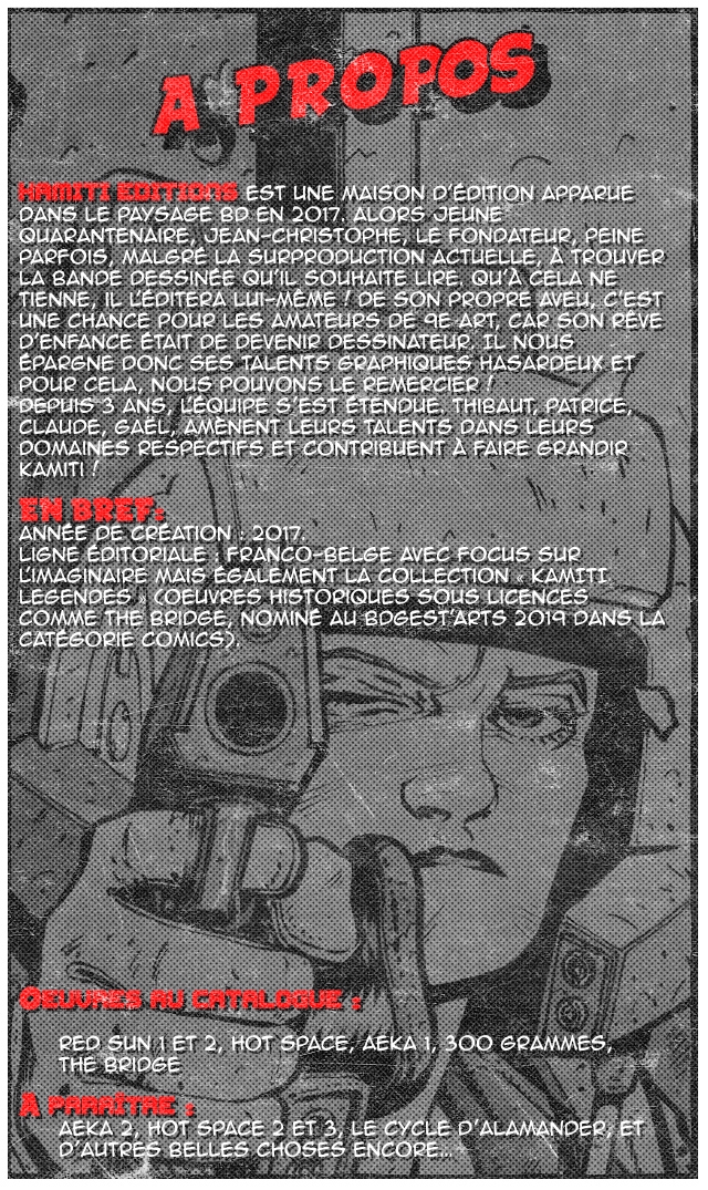 BD - "Hot Space", Tome 1, Collector Noir & Blanc