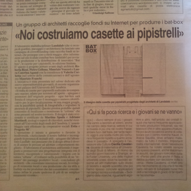 BAT BOX LandAlab® - Ulule