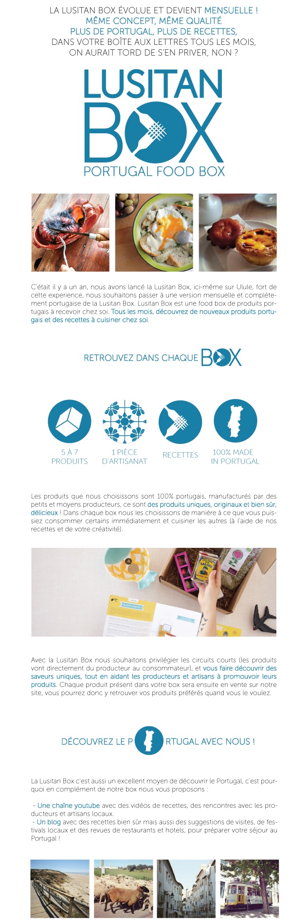 Le Portugal dans une Lusitan Box