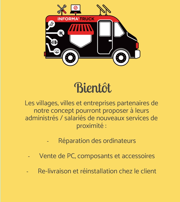 Informa'truck : l'informatique à votre porte