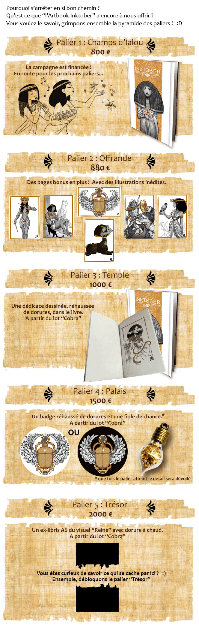 Inktober artbook - Ulule