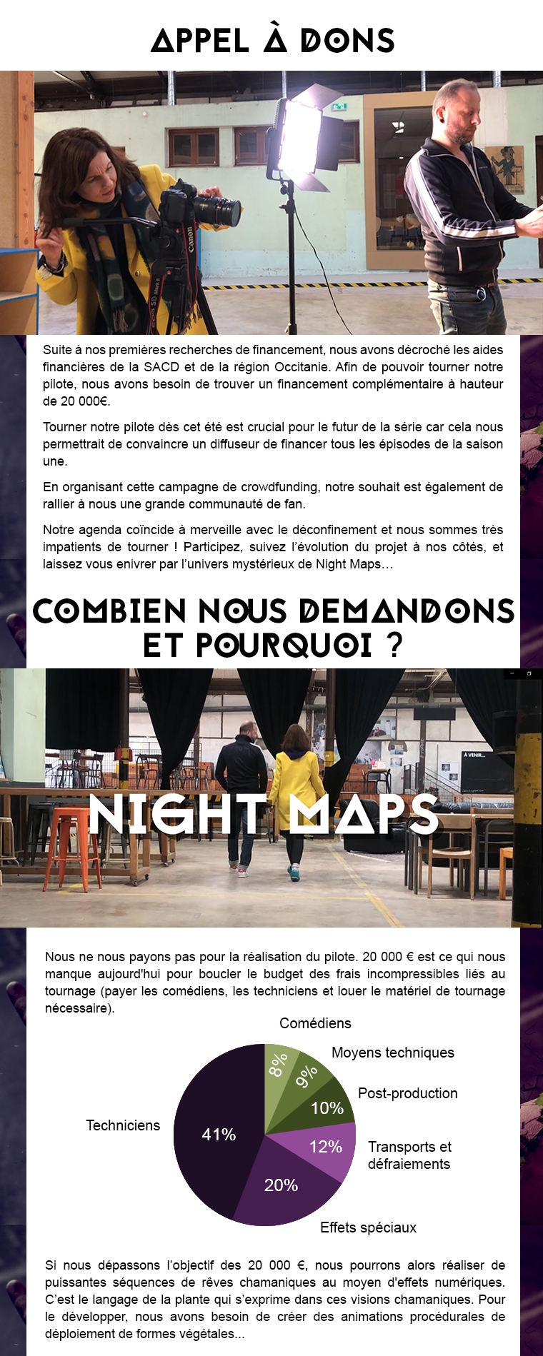 NIGHT MAPS - Ulule