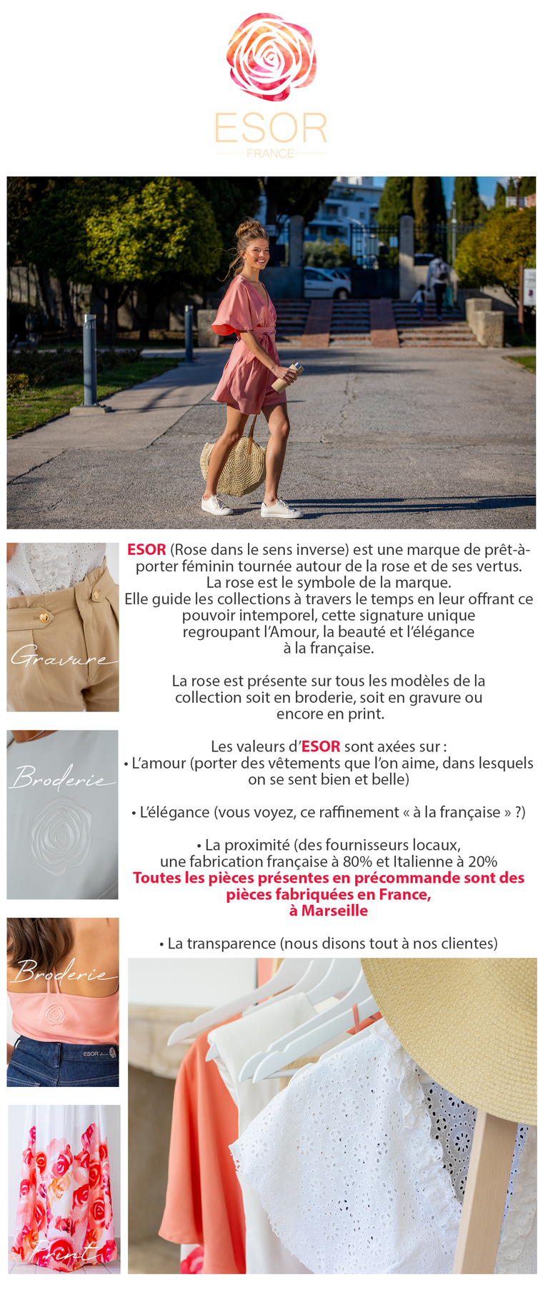 ESOR France prêt-à-porter féminin