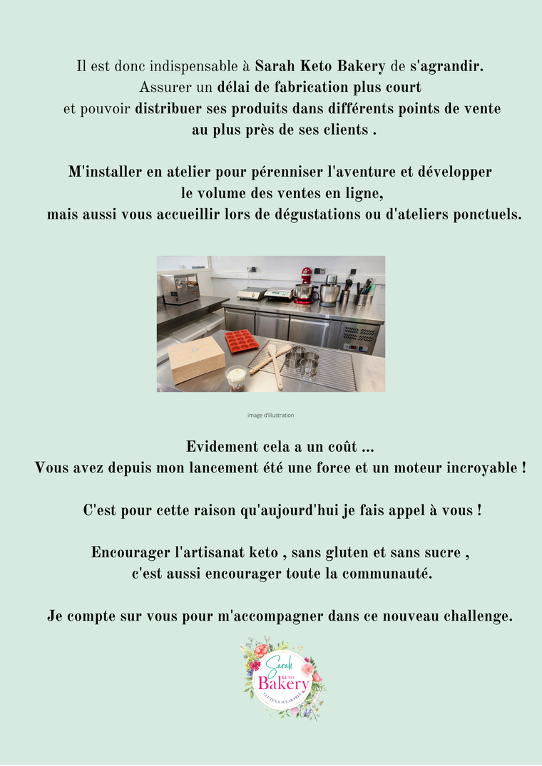 Sarah keto bakery grandit