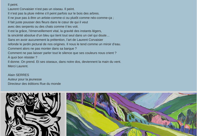 Exposition "Je suis un humain qui peint" - Ulule