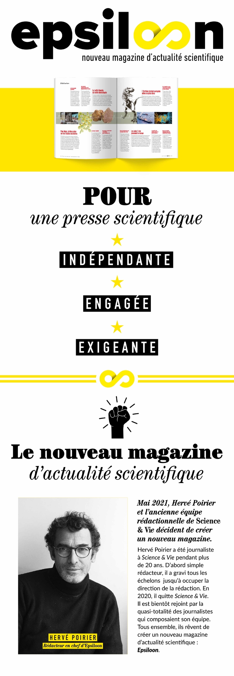 Epsiloon, le nouveau magazine scientifique - Ulule