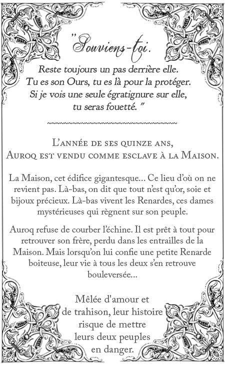 L'Ours et la Renarde : un roman de fantasy unique - Ulule