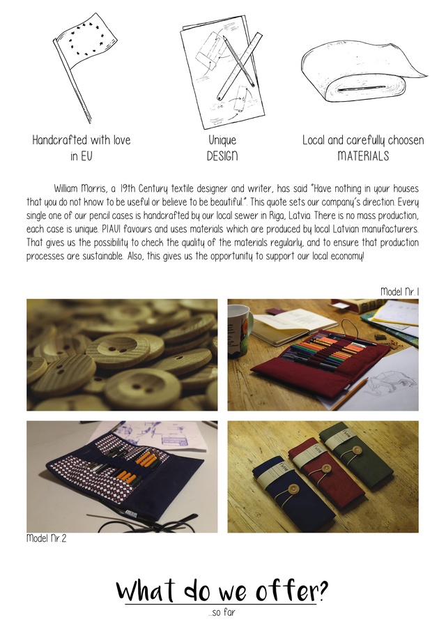 Piaui bags, cases etc.