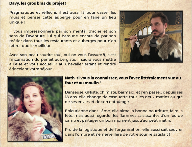 Une quinde pour le Chevalier errant