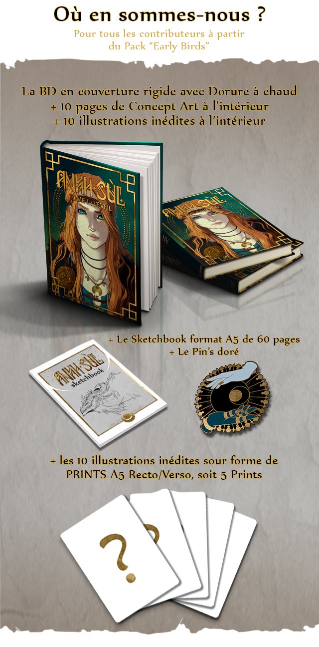 ANKH SÙL - Tome 1 : L'éveil - Ulule