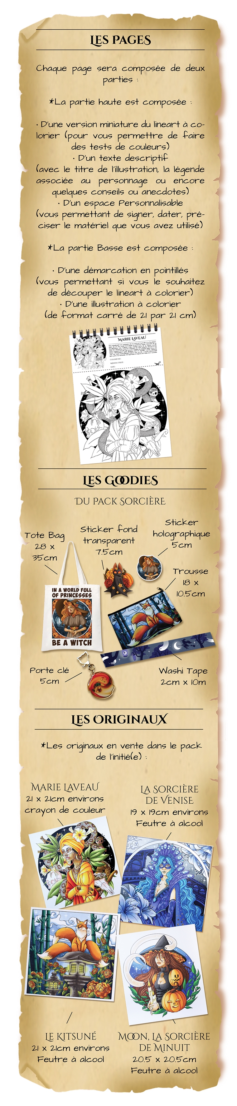 Livre de Coloriage : Sorcières & Familiers