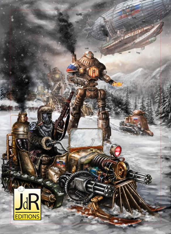 SteamShadows, jeu de rôle steampunk - Ulule