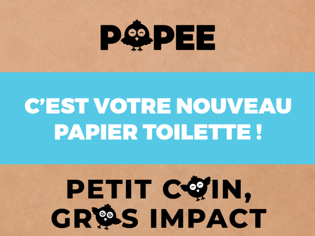Popee, papier toilette made in France et recyclé ! - Ulule