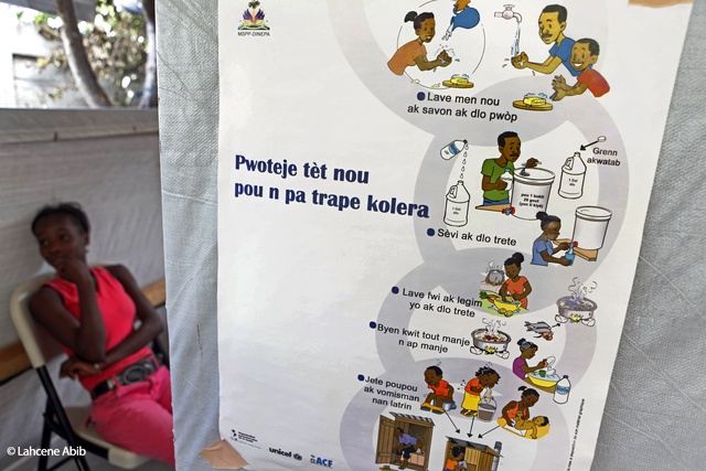 Haïti, combattre le choléra