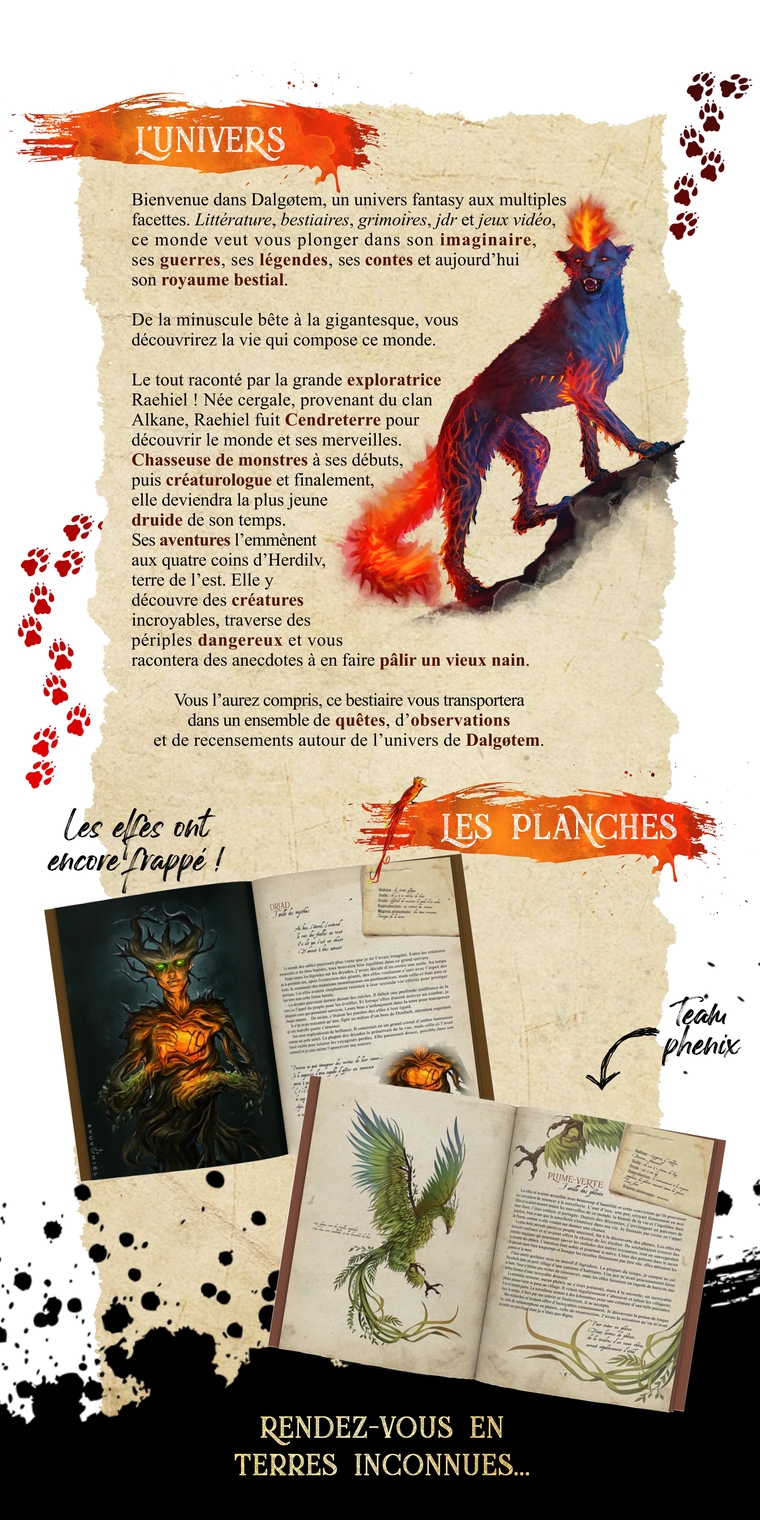 Bestiaire fantastique Dalgotem