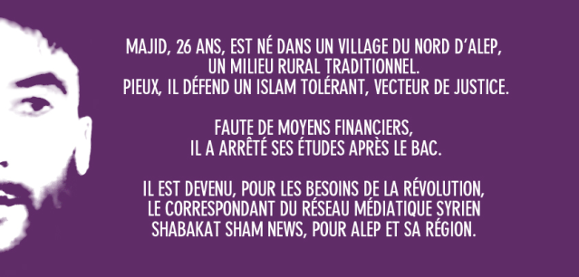 Syrie, journaux intimes de la révolution - Ulule