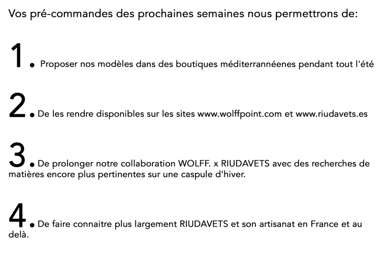 WOLFF. x Riudavets