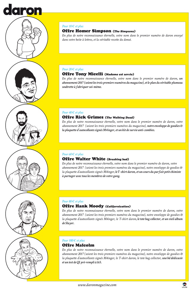 daron magazine - Ulule